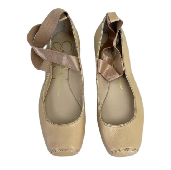 Jessica Simpson | Shoes | Jessica Simpson Ballerina Flats Nude Color 8m ...